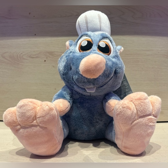 Disney | Toys | Disney Parks Remy Ratatouille Big Feet Plush Toy New ...